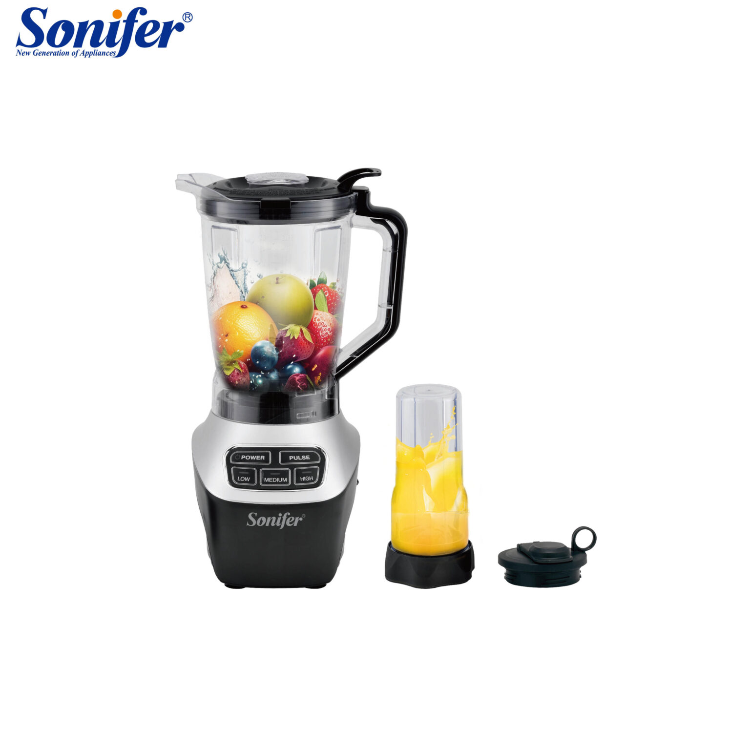 Sonifer SF-8086 High speed chopper hand Immersion whisk vegetable ...
