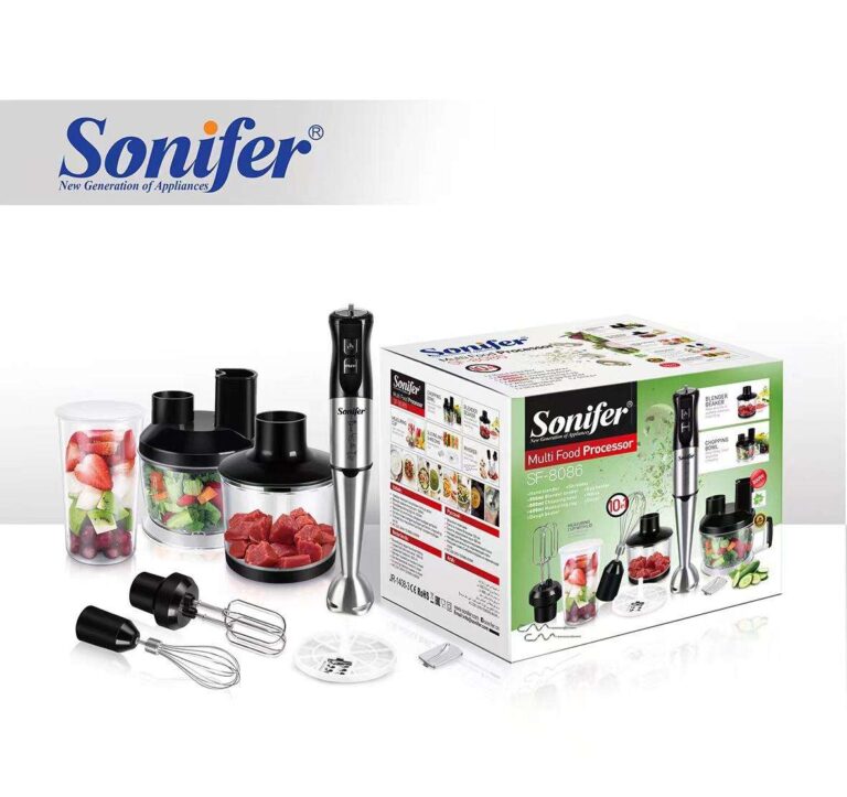 Sonifer SF-8086 High speed chopper hand Immersion whisk vegetable ...